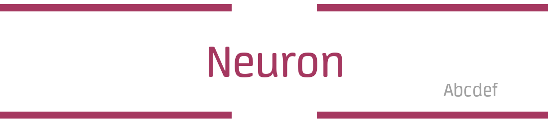 Neuron Heavy Font: Free Download | MaisFontes