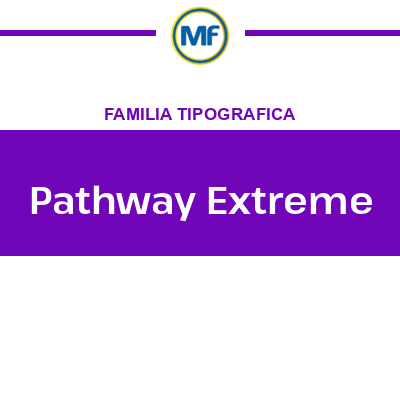 Pathway Extreme Familia de Fuentes: Descargar Gratis (Google Fonts ...