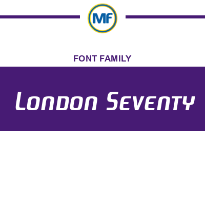 London Seventy Font Family: Download Free | MaisFontes