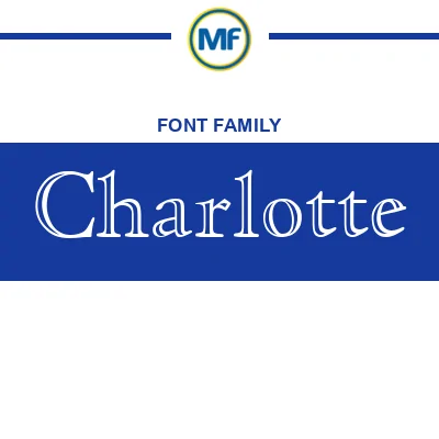 Charlotte Font Family: Free Download | MaisFontes