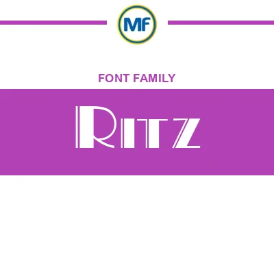 Download Ritz Fonts | MaisFontes