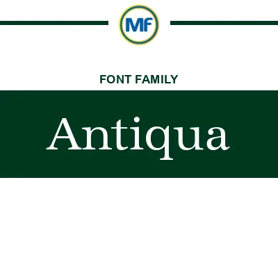 Download Antiqua Fonts | MaisFontes