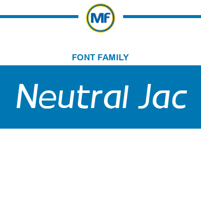 Download MBF Neutral Jac Fonts | MaisFontes