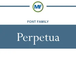 Perpetua Bold Font: Free Download | MaisFontes