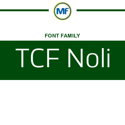TCF Noli Font Family: Free Download | MaisFontes