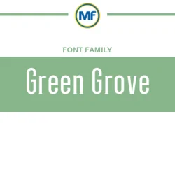 Green Grove Font: Free Download | MaisFontes