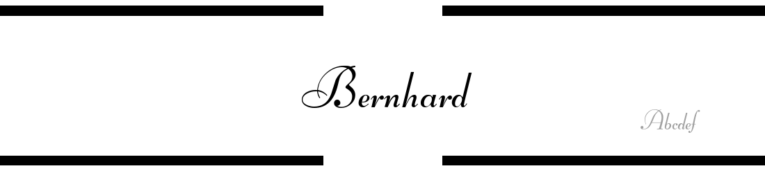 Bernhard Schoenschrift EF Regular: Download Free Font | MaisFontes