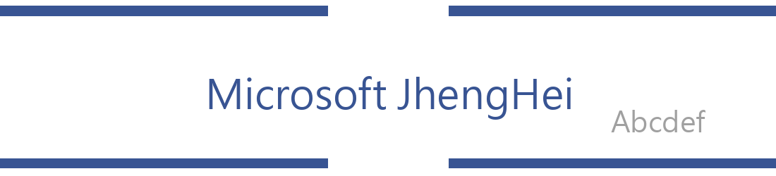 Microsoft JhengHei: Free Font Download | MaisFontes