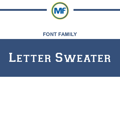Download Letter Sweater Fonts | MaisFontes