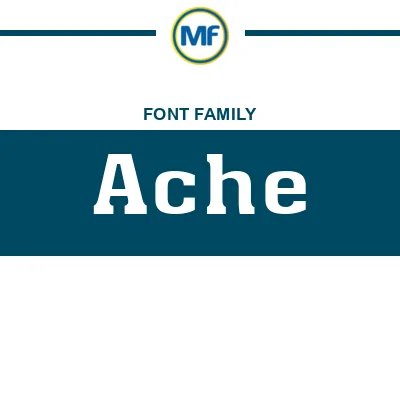 Download Ache Fonts | MaisFontes