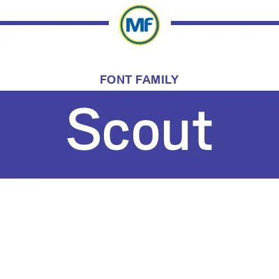 Scout Font Family: Download Free | MaisFontes