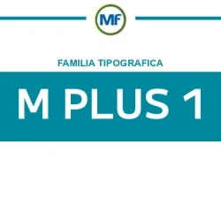 M PLUS 1 Regular: Descargar Fuente Gratis | MaisFontes