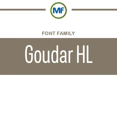 Download Goudar HL Fonts | MaisFontes