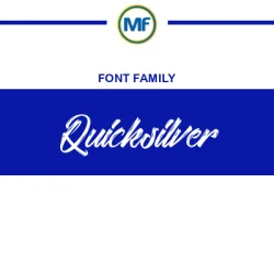 QuickSilver Regular: Free Font Download | MaisFontes
