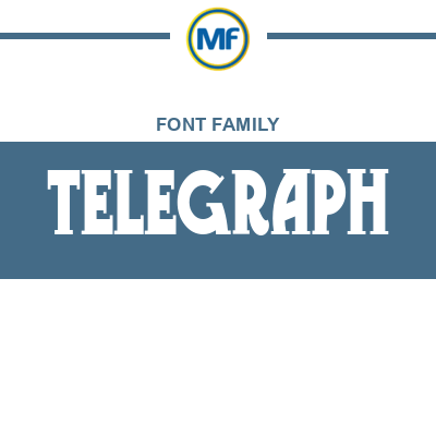 Telegraph Font Family: Download Free | MaisFontes