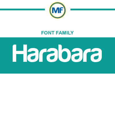 Download Harabara Fonts | MaisFontes