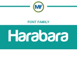 Harabara Font: Free Download | MaisFontes