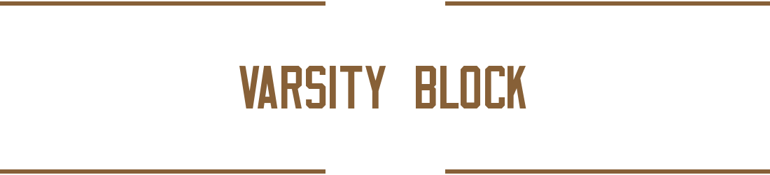 Varsity Block A: Download Free Font | MaisFontes