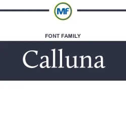 Calluna Bold: Download Free Font | MaisFontes