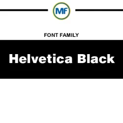 Helvetica Black Font: Free Download | MaisFontes
