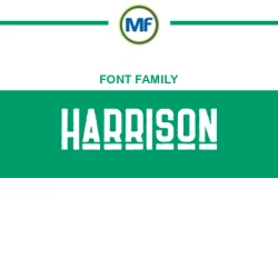 Harrison Rough: Free Font Download | MaisFontes