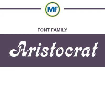 Download Aristocrat Fonts | MaisFontes