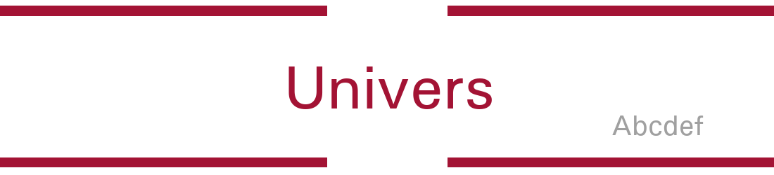 Univers Font: Free Download | MaisFontes