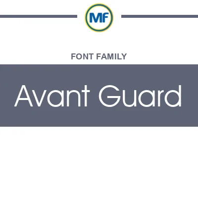 Download Avant Guard Fonts | MaisFontes