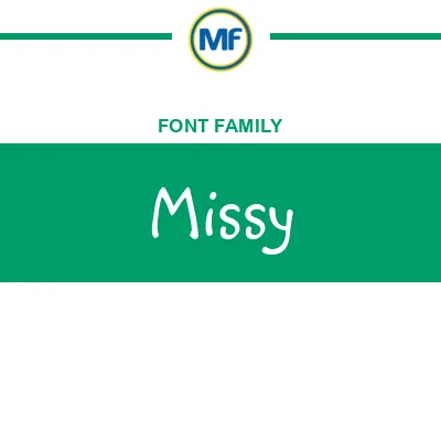 Missy Font Family: Download Free | MaisFontes