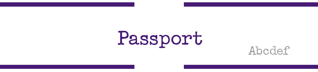 Passport Free Font Download Maisfontes