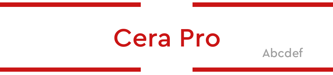 Cera Pro Black: Download Free Font | MaisFontes