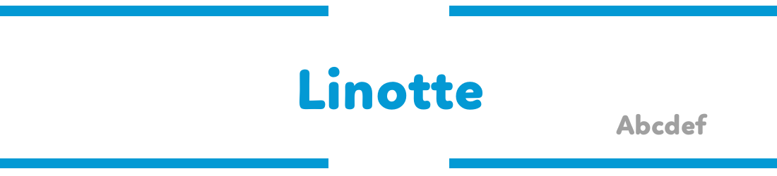 Linotte Regular: Download Free Font | MaisFontes