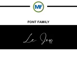 Le Jour Script: Free Font Download | MaisFontes