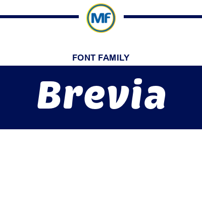 Brevia Font Family: Download Free | MaisFontes