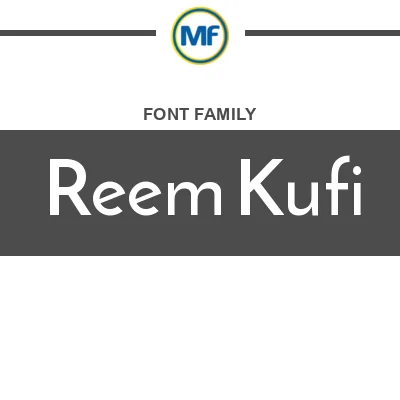 Download Reem Kufi Fonts (Google Fonts) | MaisFontes