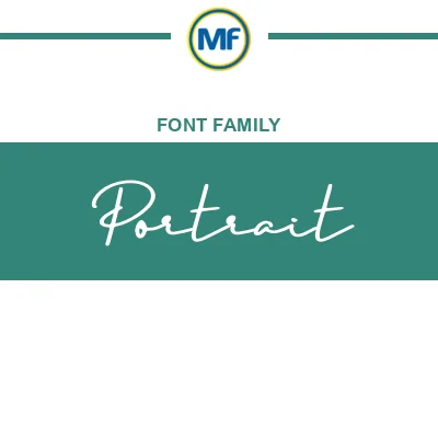 Download Portrait Fonts | MaisFontes