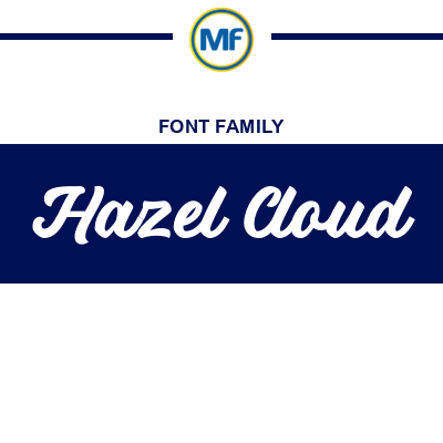 Download Hazel Cloud Fonts | MaisFontes