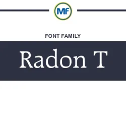 Radon T Medium: Free Font Download | MaisFontes