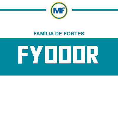 Fyodor Família de Fontes: Baixe Grátis | MaisFontes
