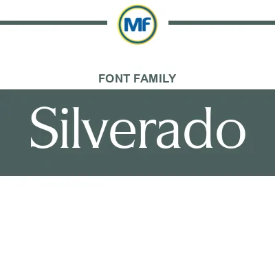 Download Silverado Fonts | MaisFontes