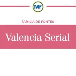 Valencia Serial Bold: Baixar Fonte Grátis | MaisFontes