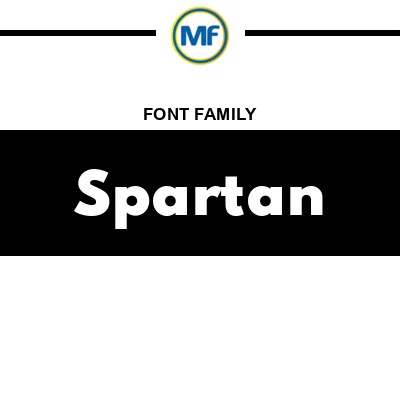Download Spartan Fonts | MaisFontes