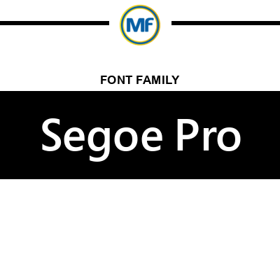 Segoe Pro Font Family: Download Free | MaisFontes