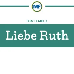 Liebe Ruth Bold: Free Font Download | MaisFontes