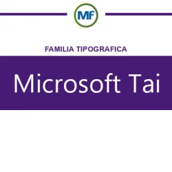 Microsoft Tai Le Bold: Descargar Fuente Gratis | MaisFontes