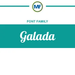 Galada Regular: Free Font Download | MaisFontes