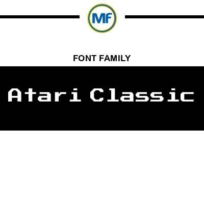 Atari Classic Font Family: Download Free | MaisFontes