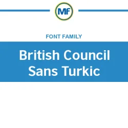 British Council Sans Turkic Bold: Free Font Download | MaisFontes