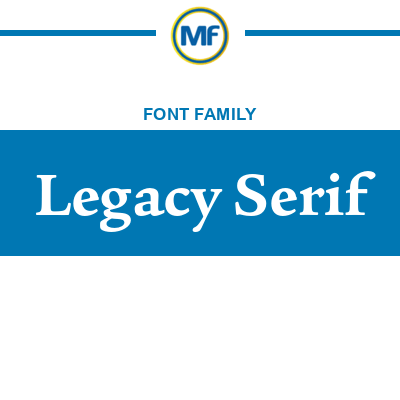Legacy Serif Font Family: Download Free | MaisFontes