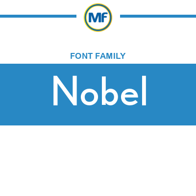 Download Nobel Fonts | MaisFontes